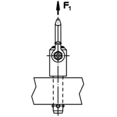 HALDER ลิฟติ้งพิน เหล็กชุบความร้อนแบบล็อคเอง 15L – kital-japanese