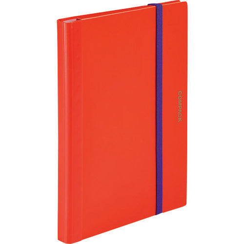 KING JIM Folio Clear File Compaq 10 Pocket Orange – kital-japanese