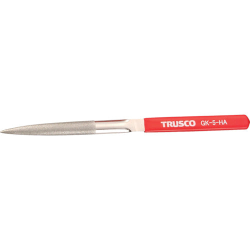 TRUSCO diamond file for ironwork 5-piece half-round – kital-japanese
