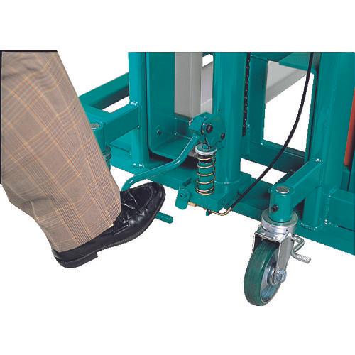 Bishamon rubber lift (manual hydraulic type) with fast feed device Uni ...