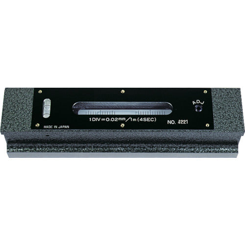 TRUSCO flat precision level Class B Dimensions 200 Sensitivity 0.02 ...